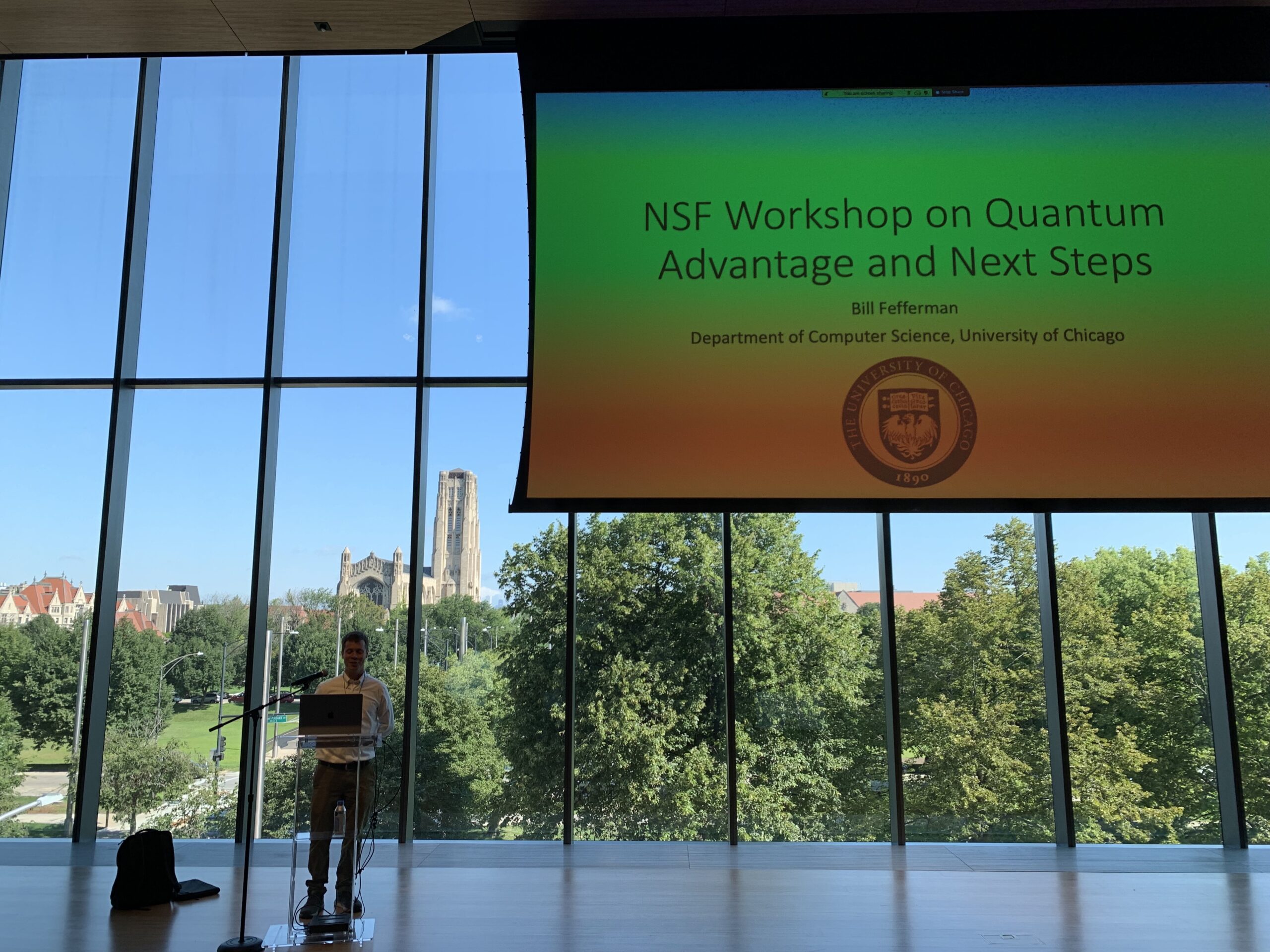 UChicago Hosts NSF Workshop on Frontiers of Quantum Advantage – Department of Computer Science