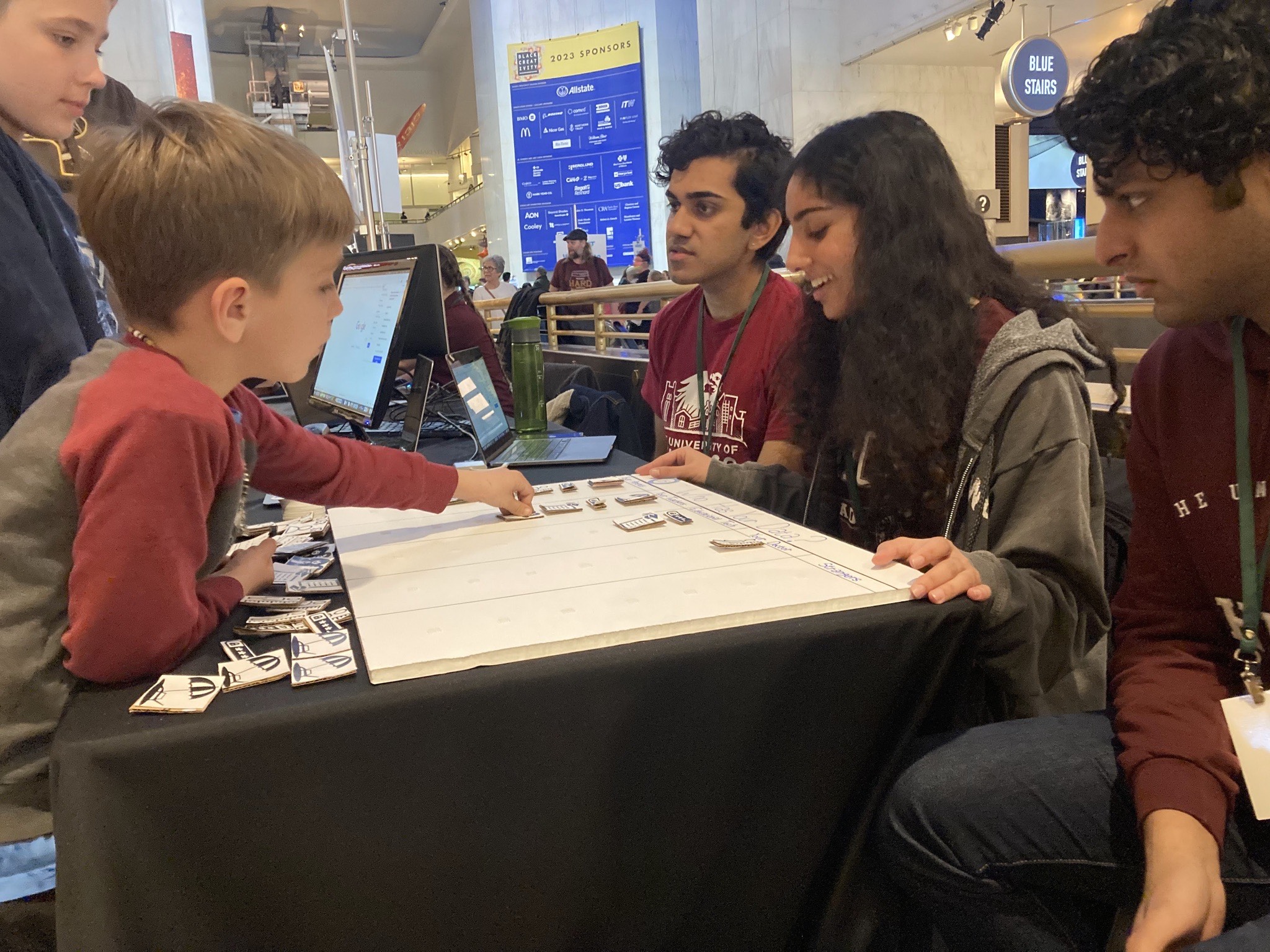 Computer Science Displays Catch Attention at MSI’s Annual Robot Block ...